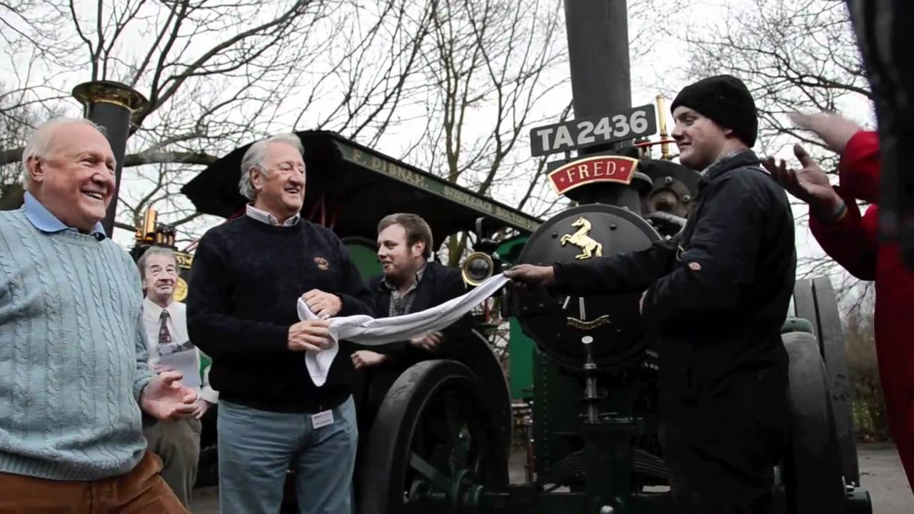 Fred Dibnah Former Engine is Named in His Honour - YouTube