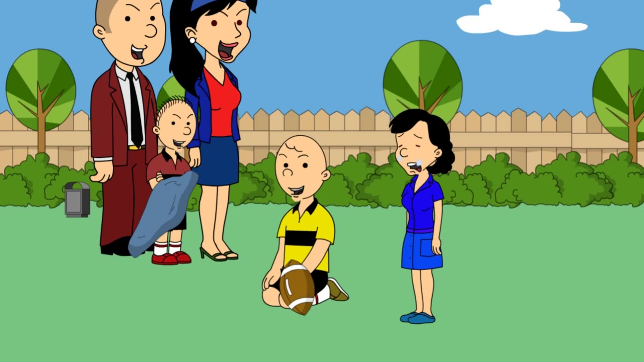 Lucy pulls the football away from Charlie Brown/grounded - YouTube