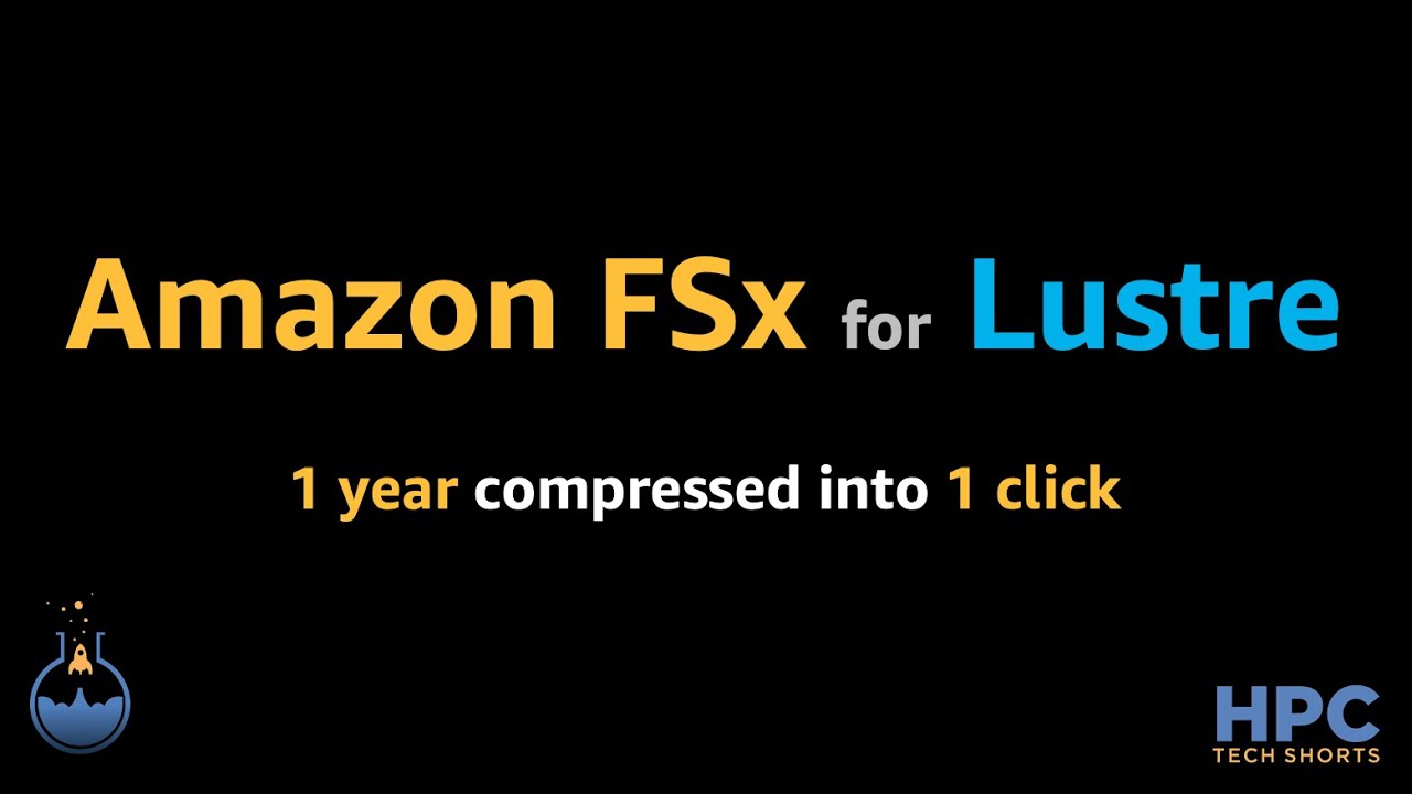 Using Lustre to build very fast file systems with Amazon Fsx for Lustre ...