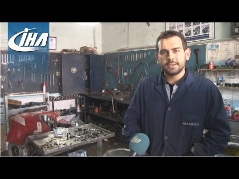 Diplomalı Mühendis Sanayide Motor Ustalığı Yapıyor