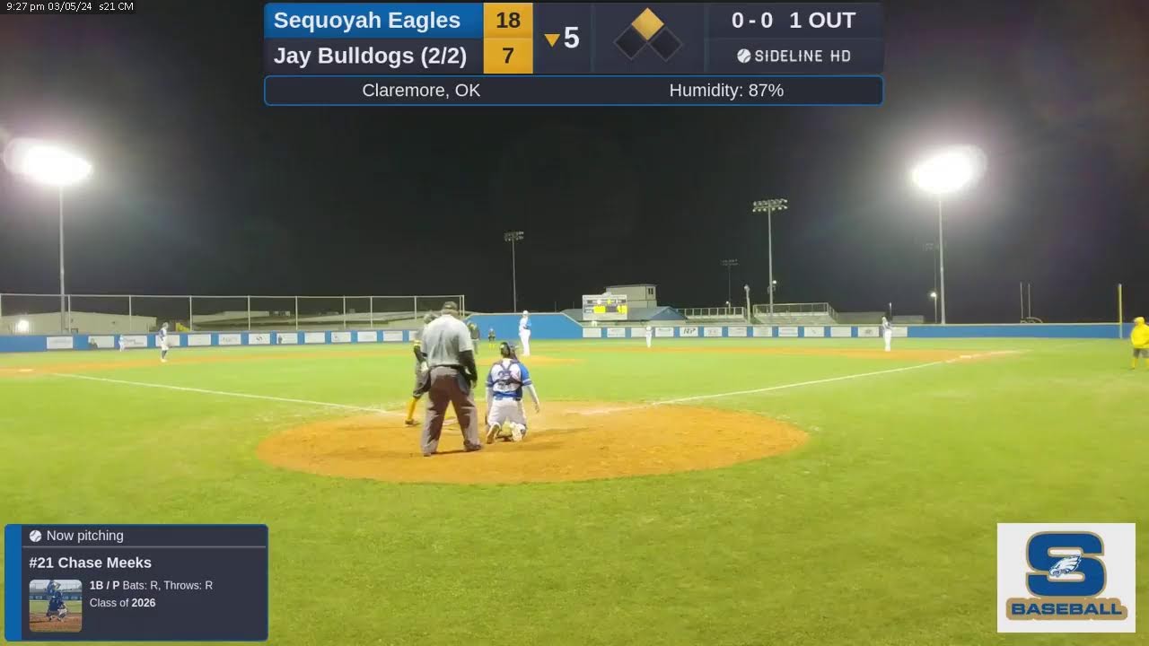 Sequoyah Eagles @ Jay Bulldogs (2/2) (2024.03.05) - YouTube