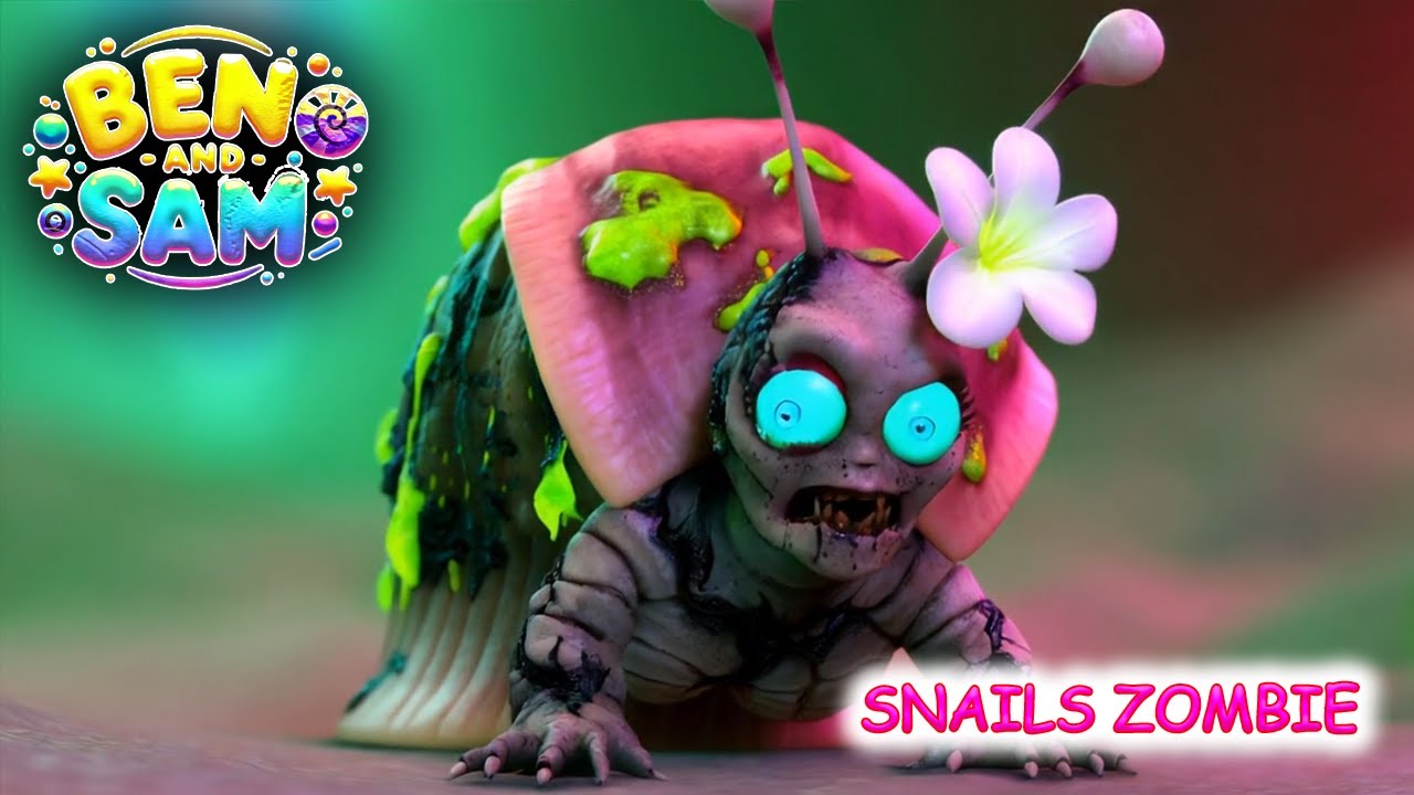 Ben and Sam: The Playful Snails - The Rise of the Zombie Parasite 🐌🧟‍♂️ ...