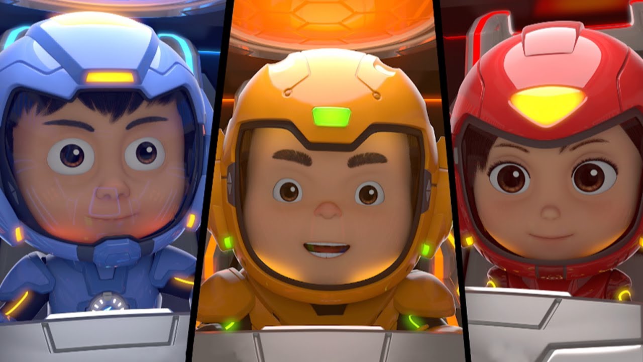 『萌寶戰警MooBoo Cops』電影版合輯31| 超能戰隊、Q萌人工智慧集結！召喚機甲變身，守護世界和平#animation # ...