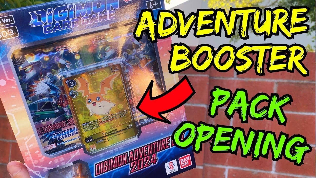 BT16 Beginning Observer Digimon TCG Adventure Box Booster Pack Opening ...