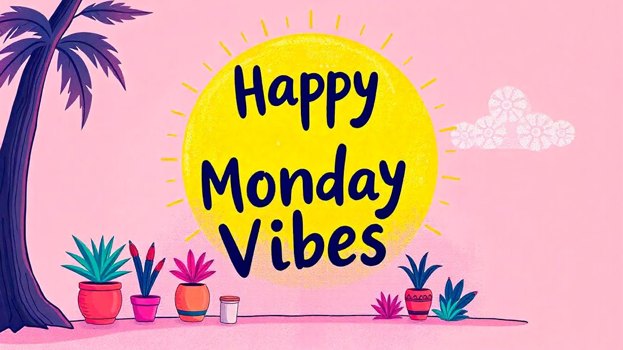 Happy Monday Vibes | Energizing Beats to Kickstart Your Week - YouTube