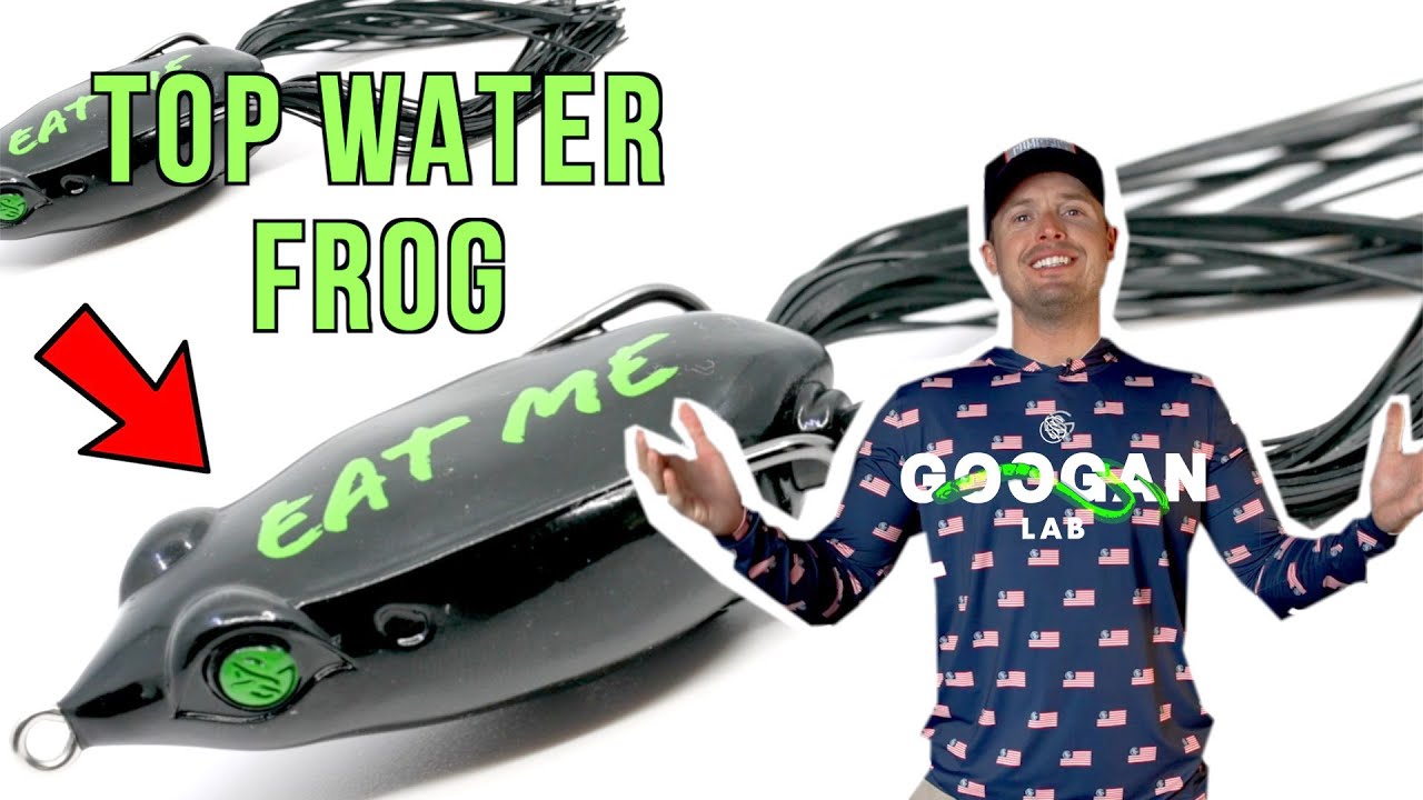 The GOOGAN TOP WATER Filthy FROG! ( Bass Fishing TIPS ) - YouTube