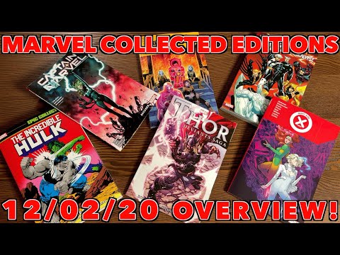 New Marvel Books 12/2/20 Overview!