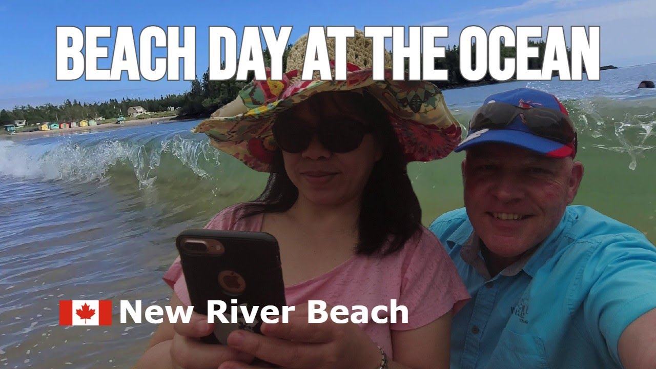 Filipinos Beach Day at the Ocean in Canada - YouTube