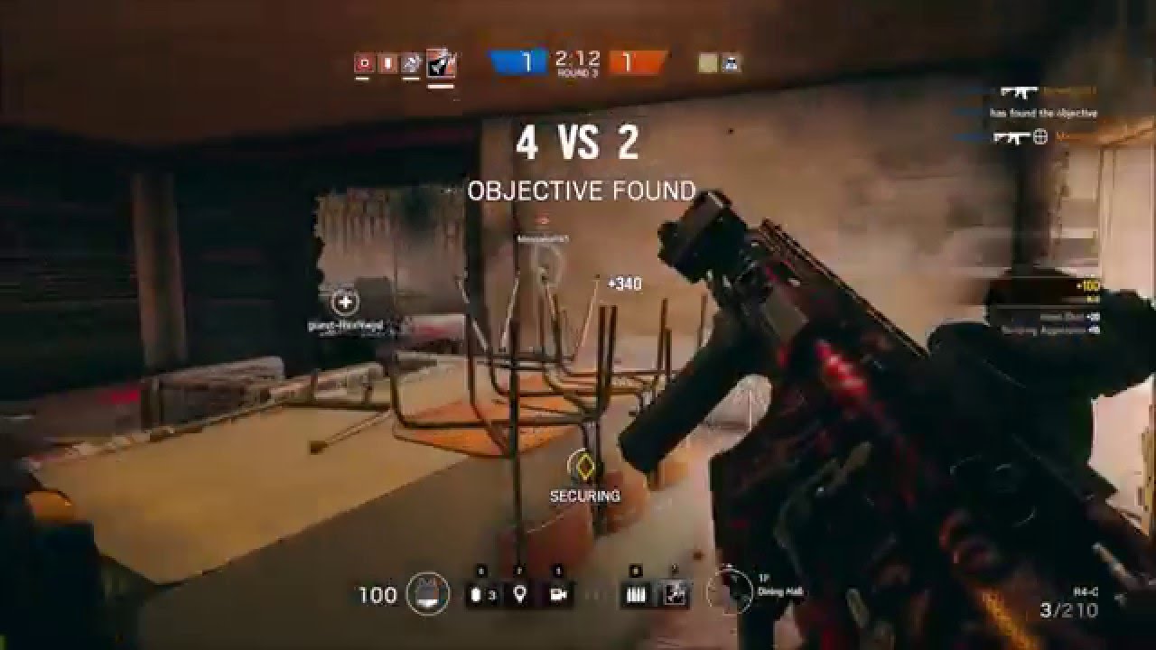 Tom Clancy’s Rainbow Six : Siege - ASH KILL ZONE - YouTube
