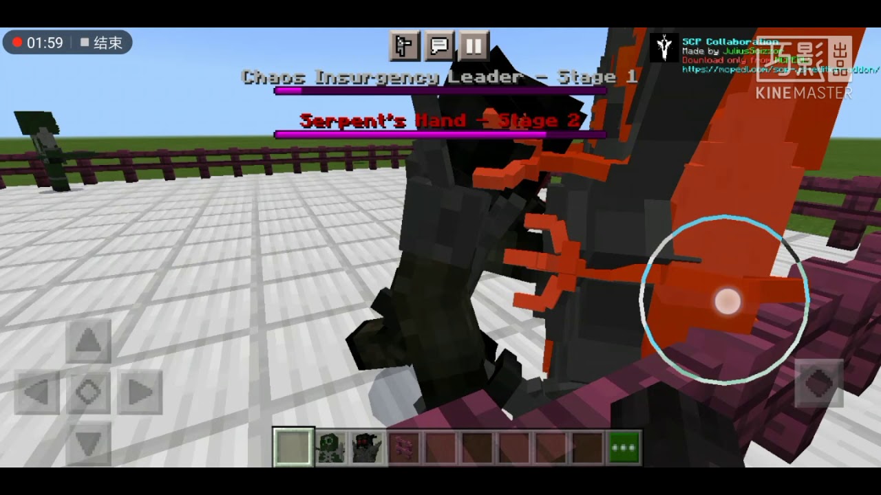 Minecraft | Serpent Hand Boss VS Chaos Insurgency Leader - YouTube