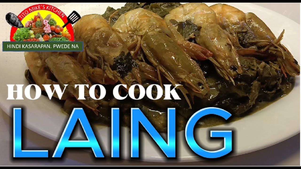 HOW TO COOK LAING - YouTube