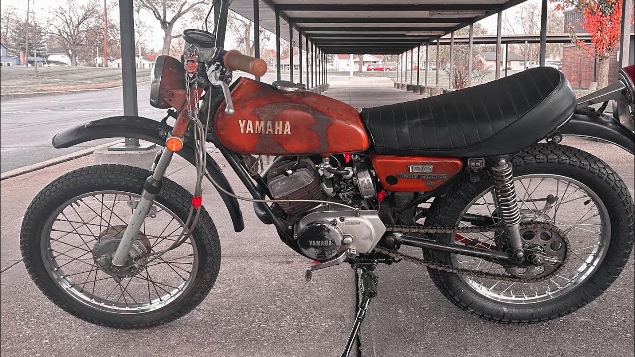 1982 Yamaha 2 strike street ride…. - YouTube
