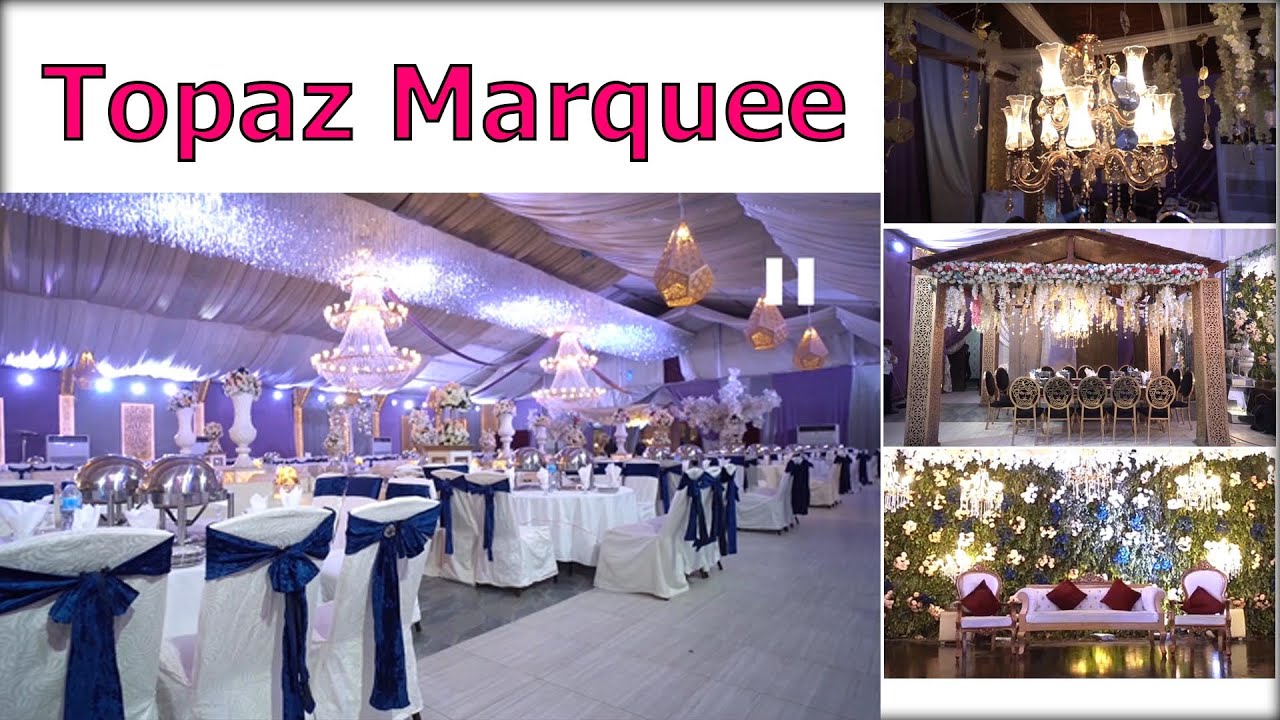 Topaz Marquee | Walima Event | Yb Events - YouTube