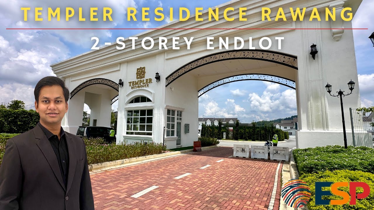 For Sale - RM880k | Templer Residence Rawang | 2-Storey Endlot ...
