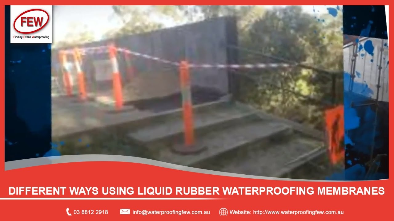 Different Ways Using Liquid Rubber Waterproofing Membranes - YouTube
