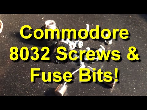 Commodore PET CBM 8032 Transformer Power Supply Removal Extraction Fuse ...