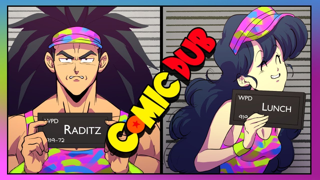 Raditz & Launch Are Off To FUNKY Town || Dragon Ball Super Comic Dub ...
