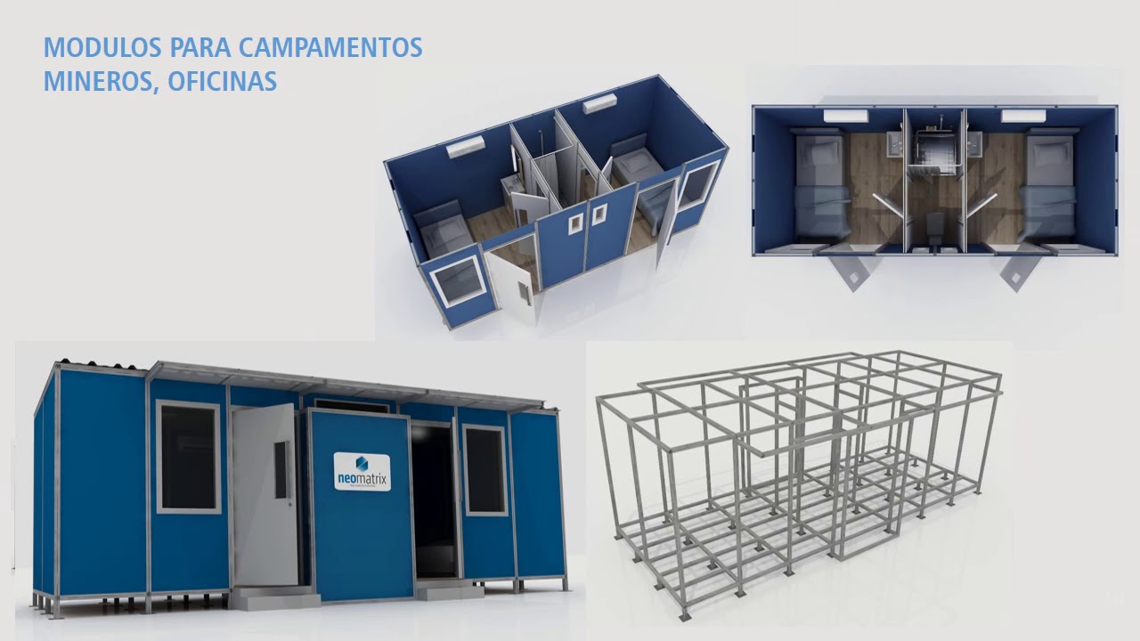 CONSTRUCCIÓN MODULAR EN ALUMINIO NEO MATRIX - YouTube