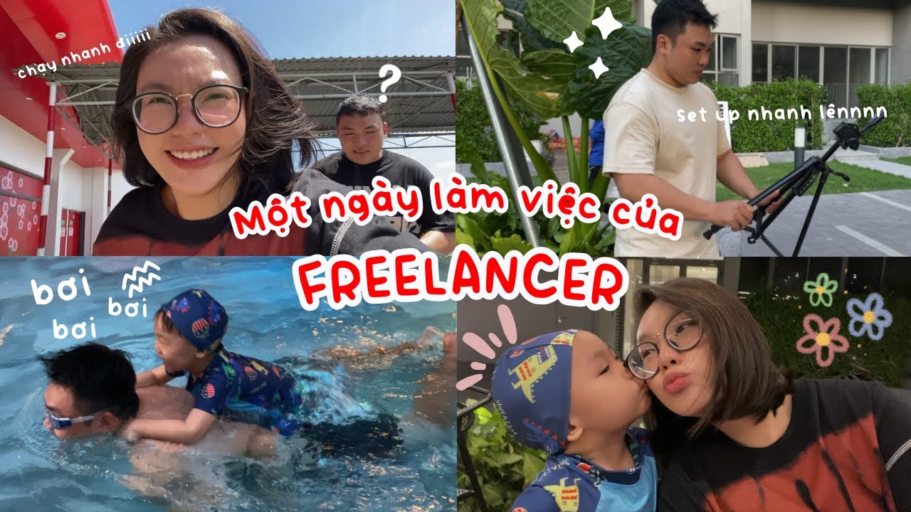 (VLOG ĐẦU TIÊN) / daily vlog / MỘT NGÀY LÀM VIỆC CỦA FREELANCER SẼ NHƯ THẾ NÀO?! - YouTube