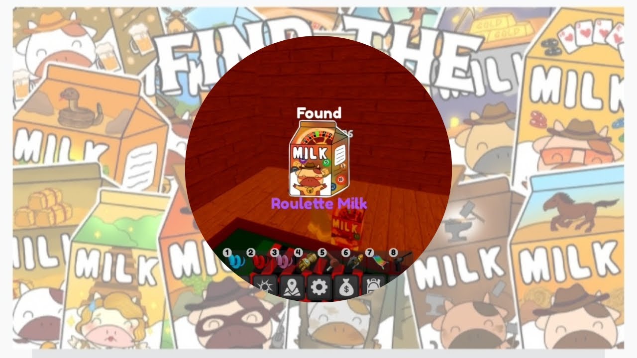 New Update (268) | How to find Roulette Milk in Find the Milks | Roblox ...