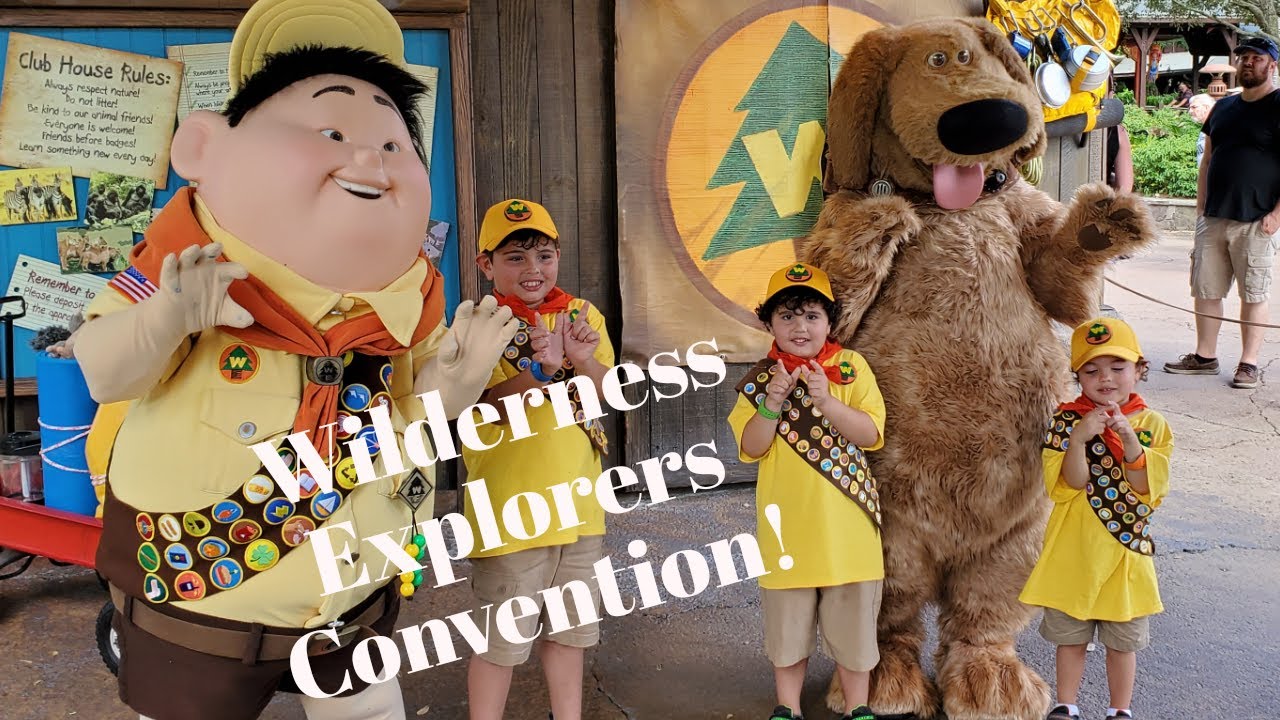 Wilderness Explorers take over Animal Kingdom~!! - YouTube