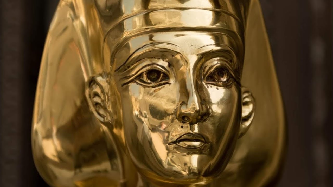 Serket goddess, bronze-dore, circa 1930, 130cm - YouTube