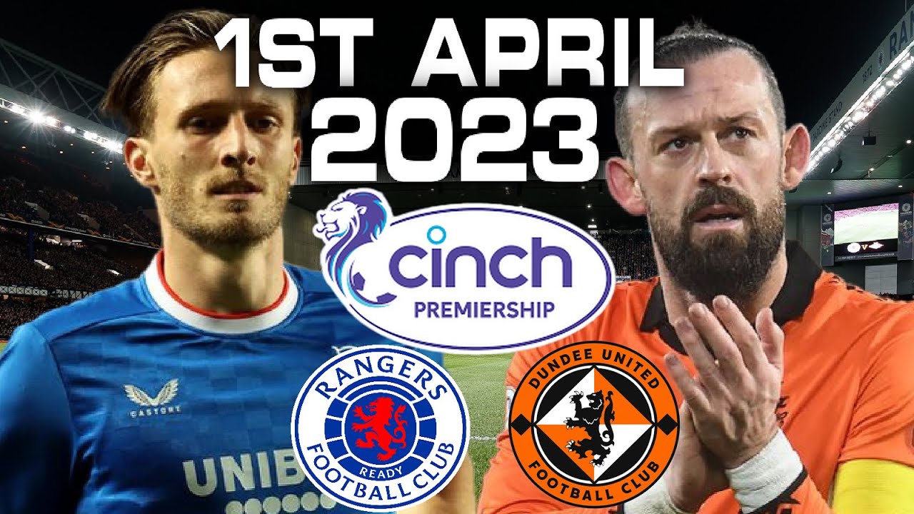 RANGERS vs DUNDEE UNITED - MATCH REVIEW - SCOTTISH PREMIERSHIP - YouTube