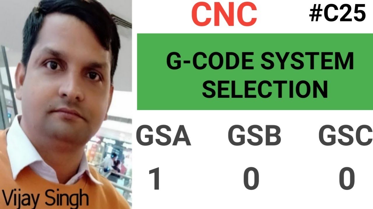 #C25 - G CODE SYSTEM SELECTION, GSA GSB GSC - YouTube