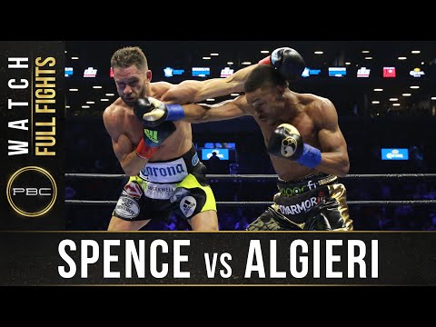 Spence vs Algieri FULL FIGHT: April 16, 2016 - PBC on NBC