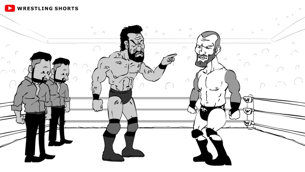 Randy Orton vs Jinder Mahal Backlash Cartoon Parody - YouTube