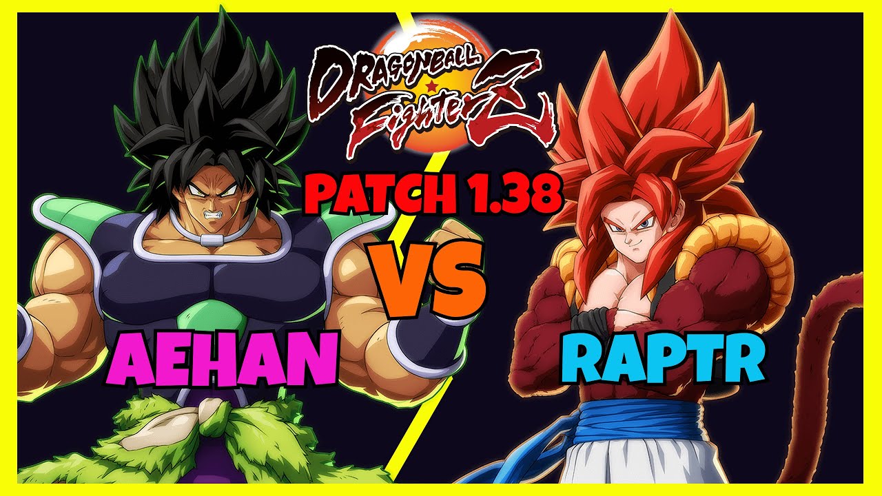 DBFZ PATCH 1.38 - AEHAN vs RAPTR (Goku UI, Jiren, Super Broly vs Gogeta ...