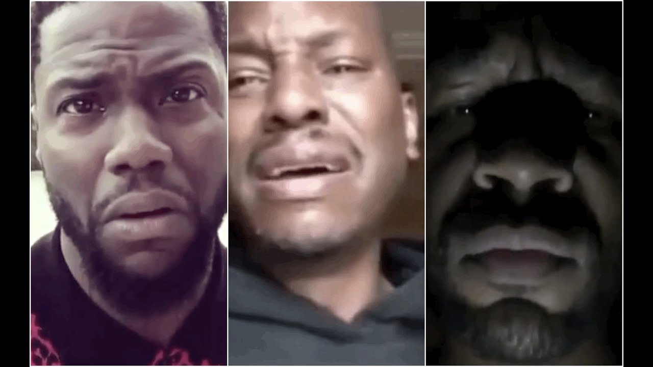 Kevin Hart And Tank REACT To Tyrese Crying Create #TyreseChallenge ...