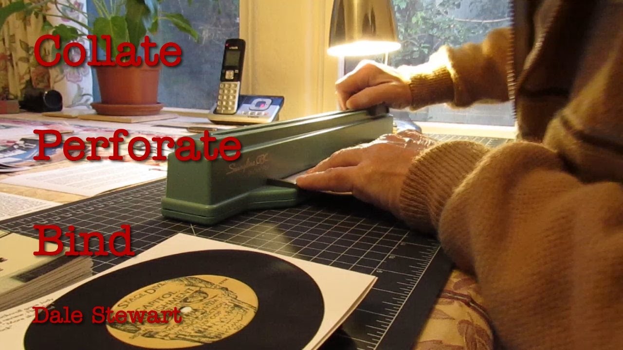 Collate Perforate Bind - YouTube