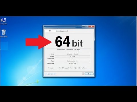 how to check processor Type is 32 bit or 64 bit in Windows 7/XP ? [Urdu ...