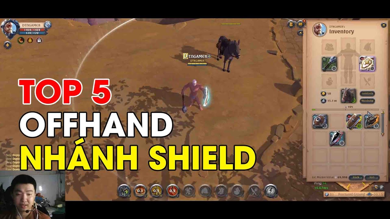 TOP 5 OFFHAND Nhánh KHIÊN (SHIELD) | Albion Online - YouTube