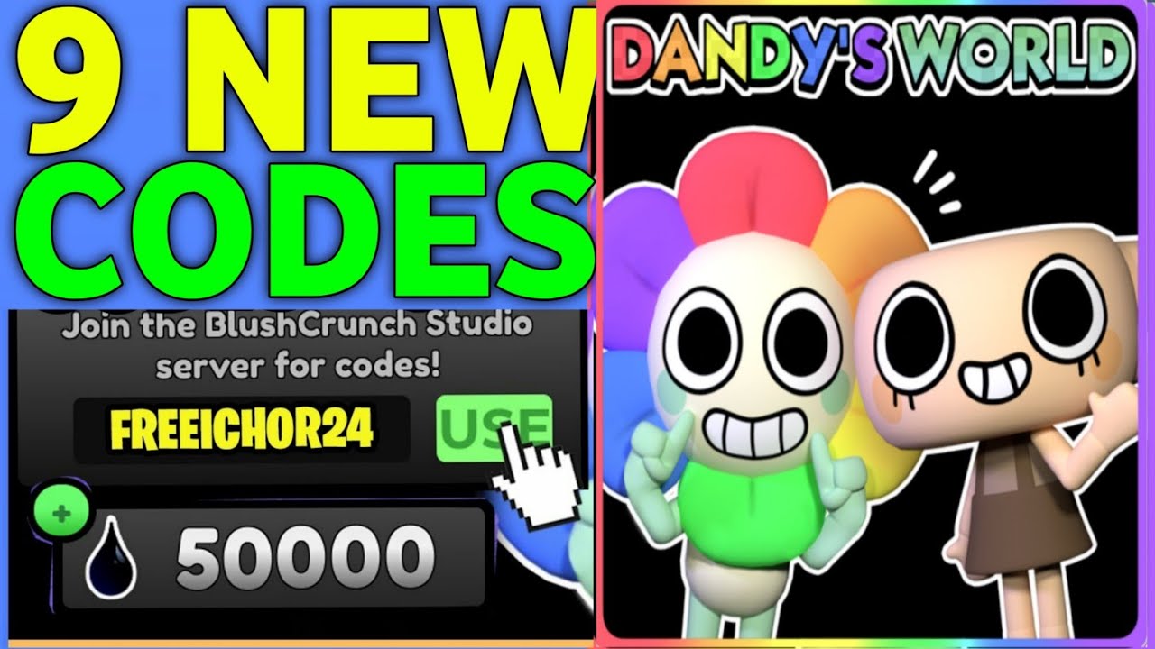 *NEW UPDATE* DANDY'S WORLD CODES AUGUST 2024 | ROBLOX DANDY'S WORLD ...
