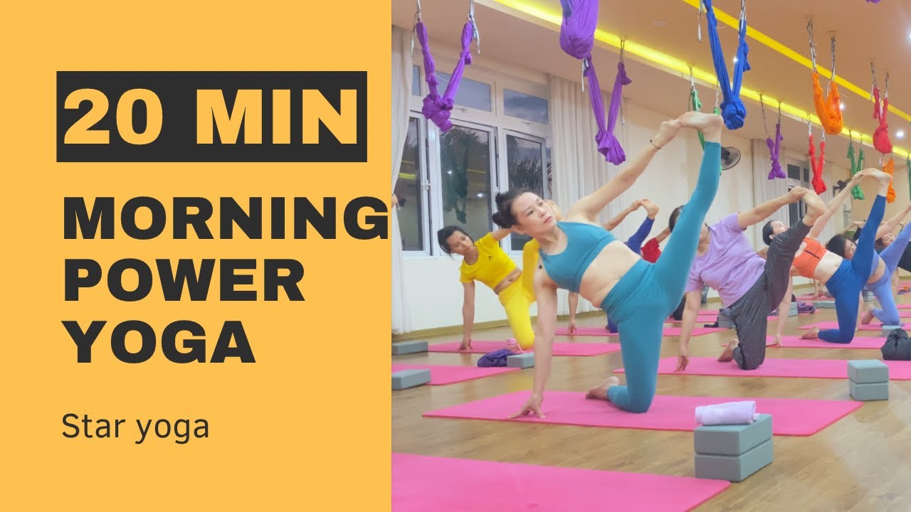20 min power yoga | star yoga | Tập yoga Việt Nam - YouTube