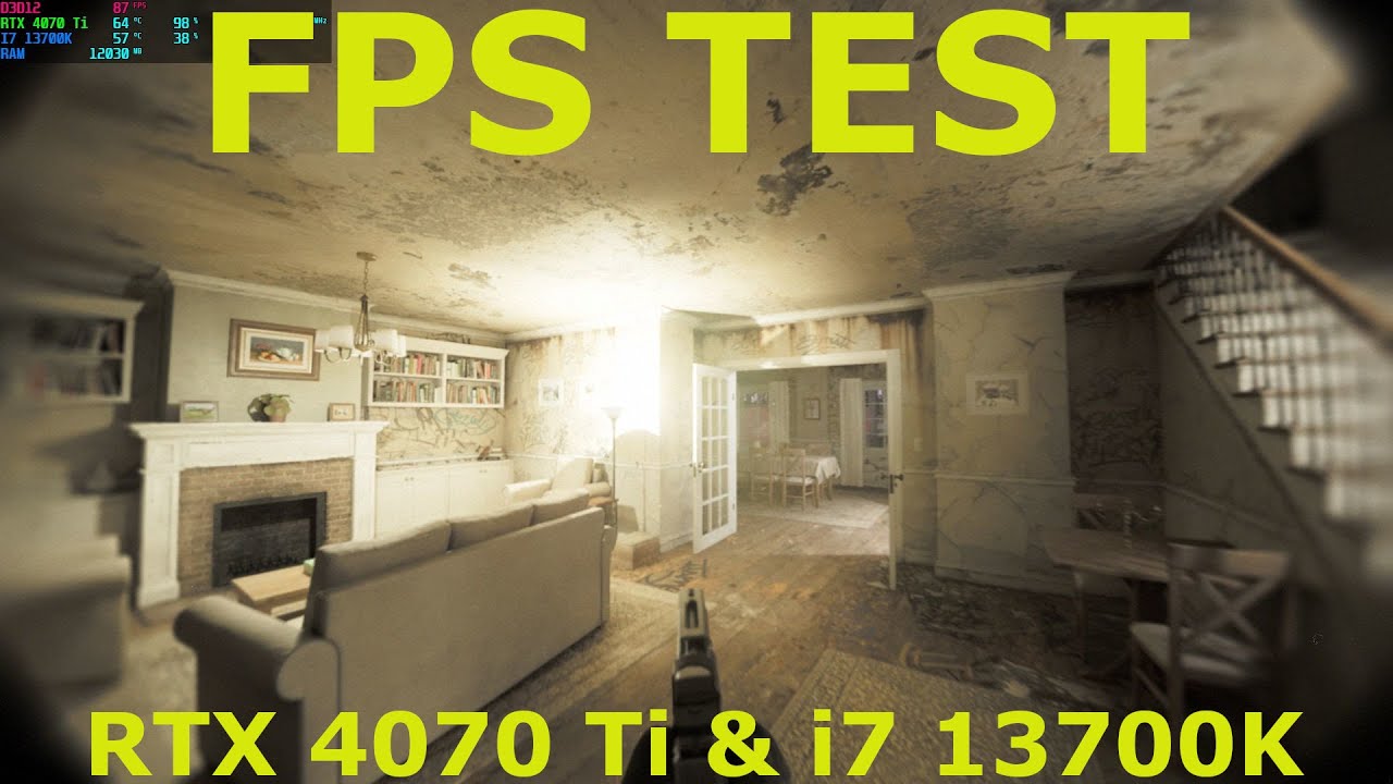 BODY CAM - FPS TEST - GAMEPLAY PC - RTX 4070 Ti & i7 13700K - MAX ...