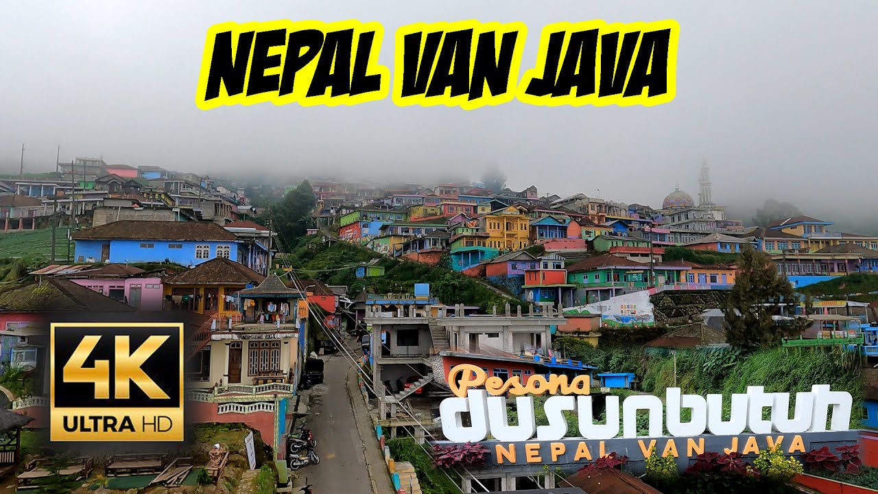 Nepal Van Java, FULL Jalan Kaki dari parkiran. 4K - YouTube
