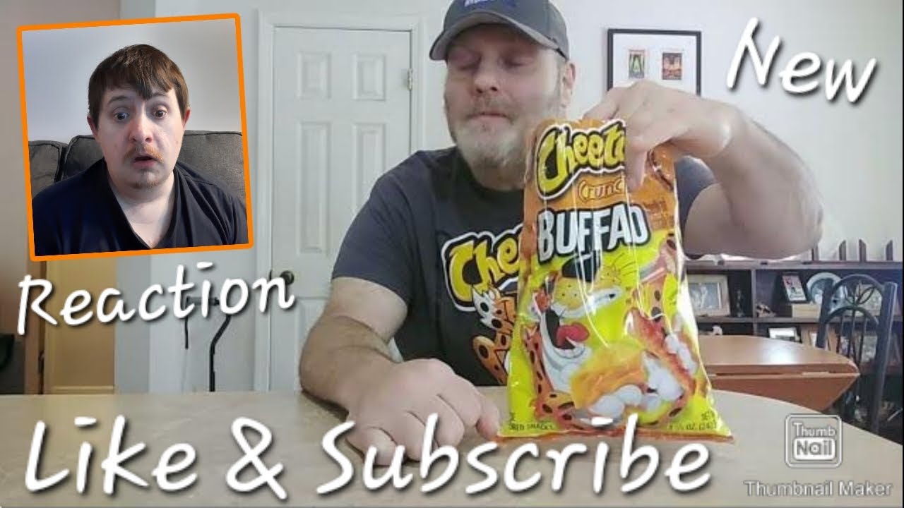 [Reaction] New Cheetos Crunchy Buffalo - YouTube