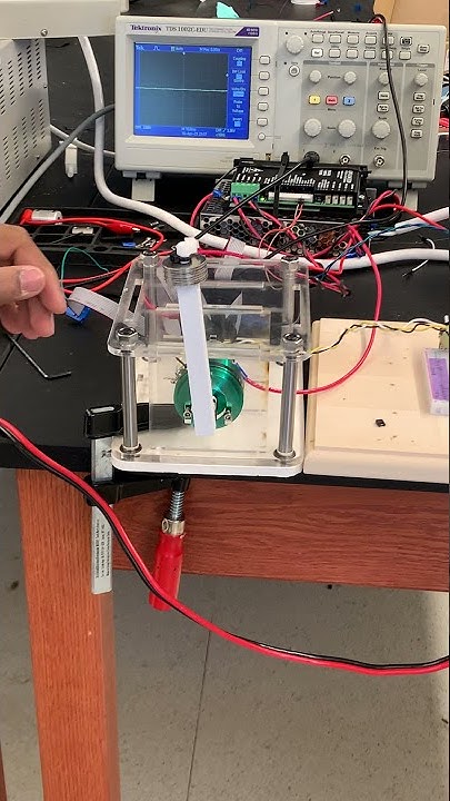 Inverted Pendulum Control w/ Arduino - T = 100ms - YouTube