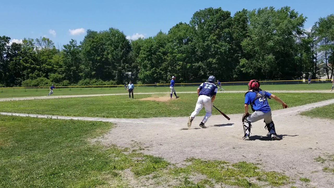 Christian Stratis rips double July 19, 2020 - YouTube