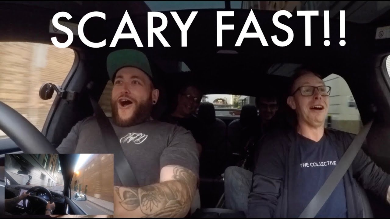 SCARY FAST TESLA MODEL X 100D REVIEW!!! - YouTube