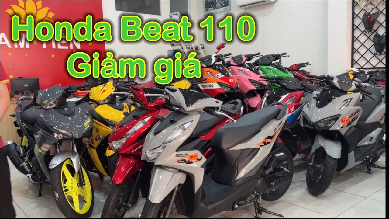 Honda Beat 110 2022 giảm giá mạnh cuối năm - Nam hihi - YouTube
