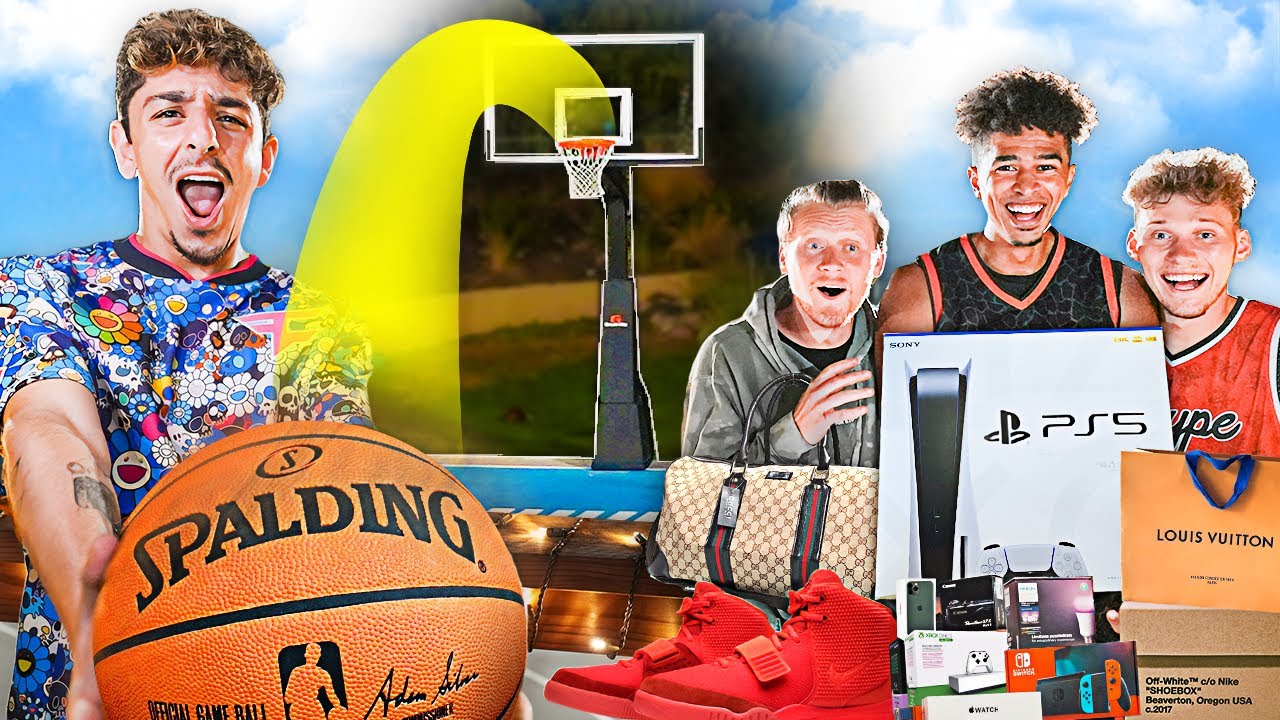 Make the IMPOSSIBLE Shot, I'll Buy You Anything! (ft. 2Hype) - YouTube