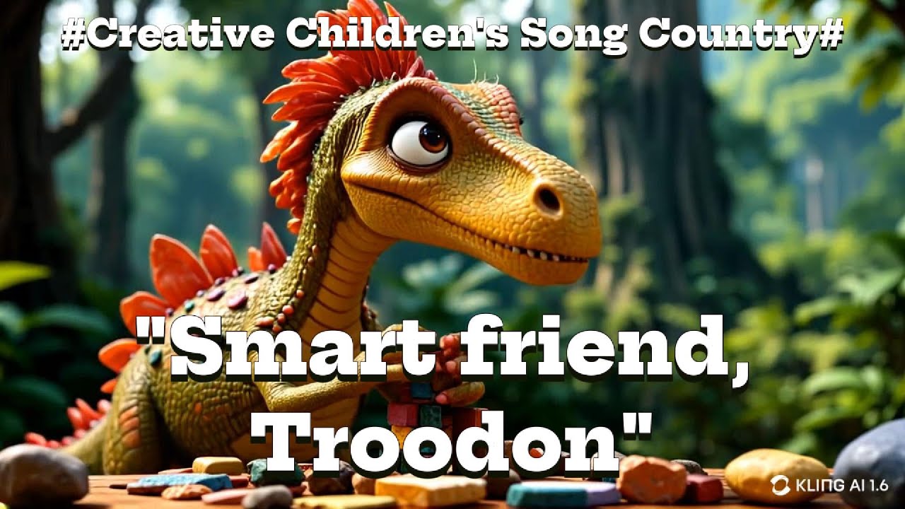 Troodon Dinosaur Song | The Smartest Dino for Kids! | Educational ...