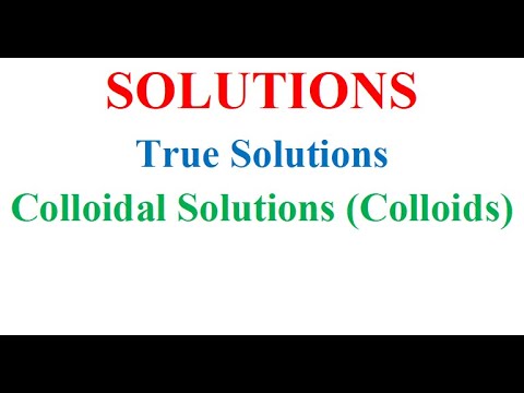 Introduction to Solutions - YouTube