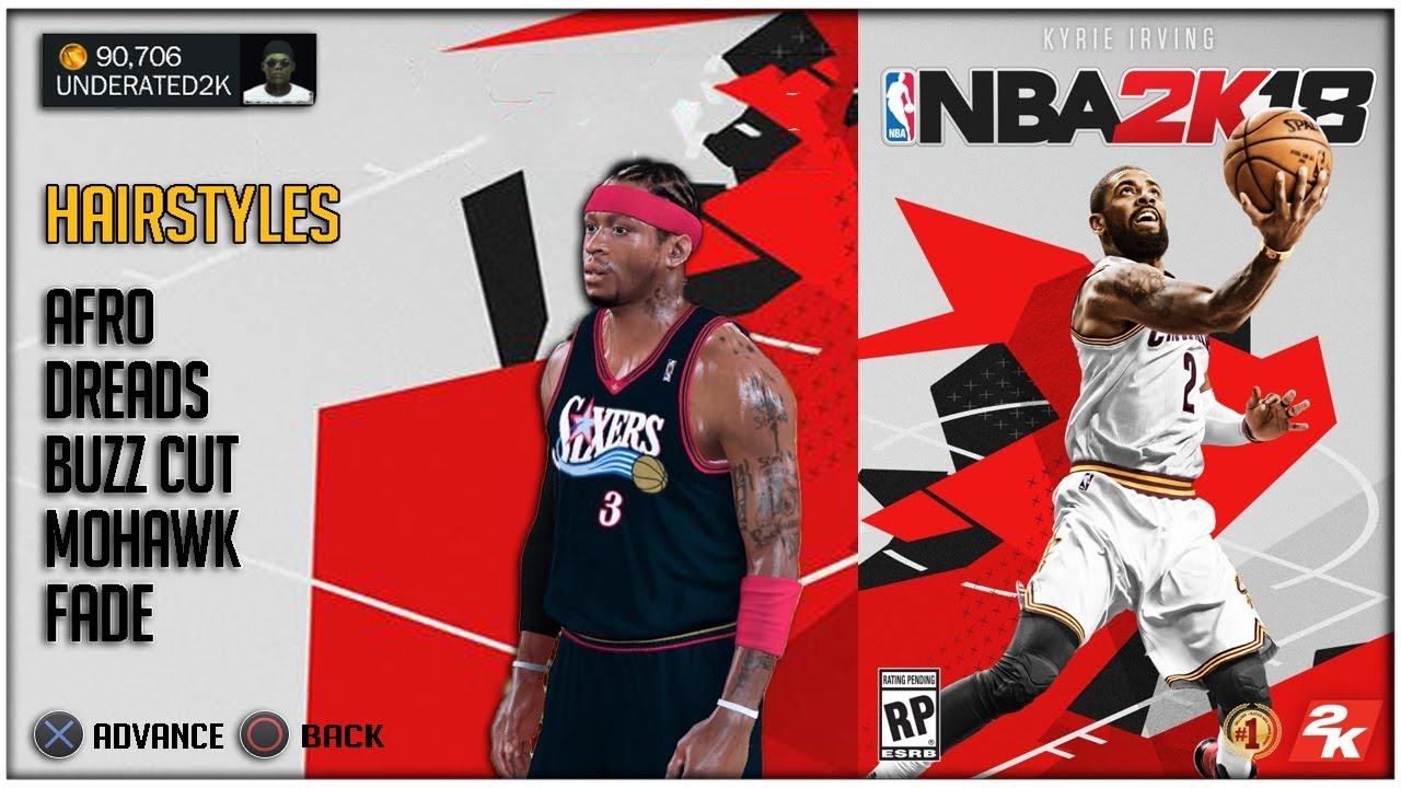 NBA 2K18 NEW PROFESSIONAL HAIRSTYLES & HAIR DESIGNS!| ODELL BECKHAM JR ...