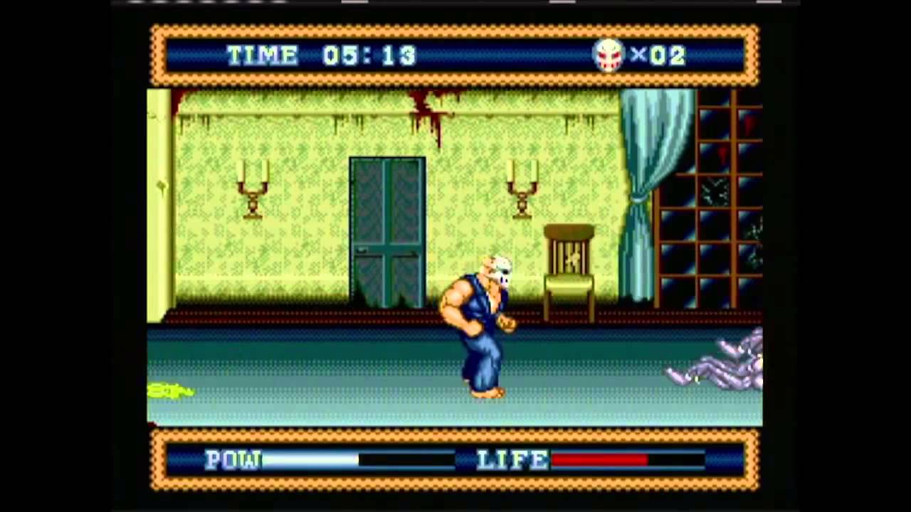 Classic Game Room SPLATTERHOUSE 3 review for Sega Genesis - YouTube