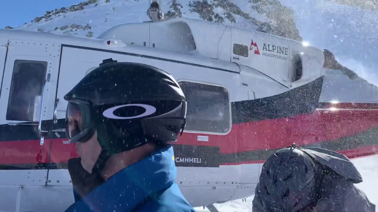 Bobbie Burns heli skiing - YouTube